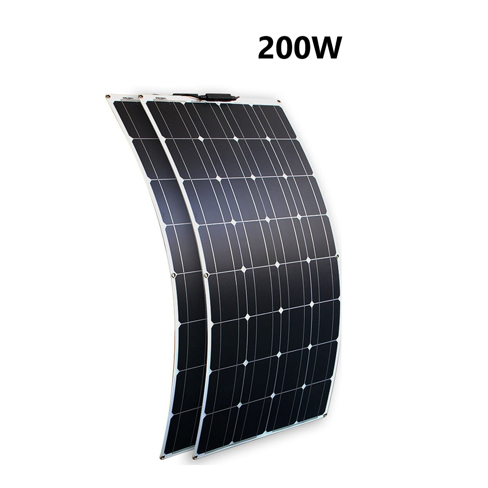 Flexible Solar Panel Set 100W, 200W, 300W - 12V/24V | LiWolf.com – Liwolf
